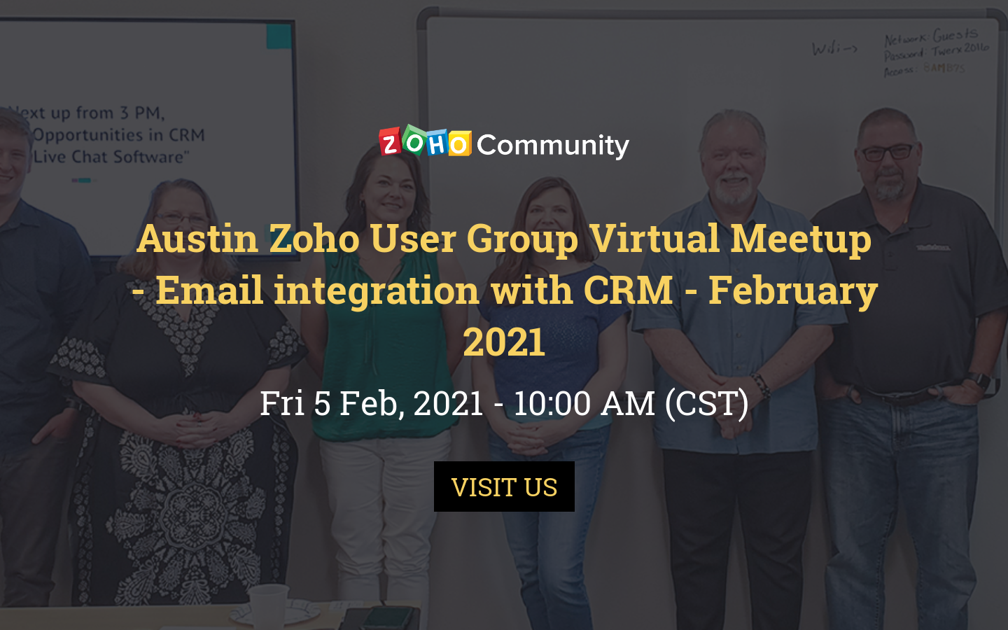 Austin Zoho User Group Virtual Meetup Email Integration With Crm