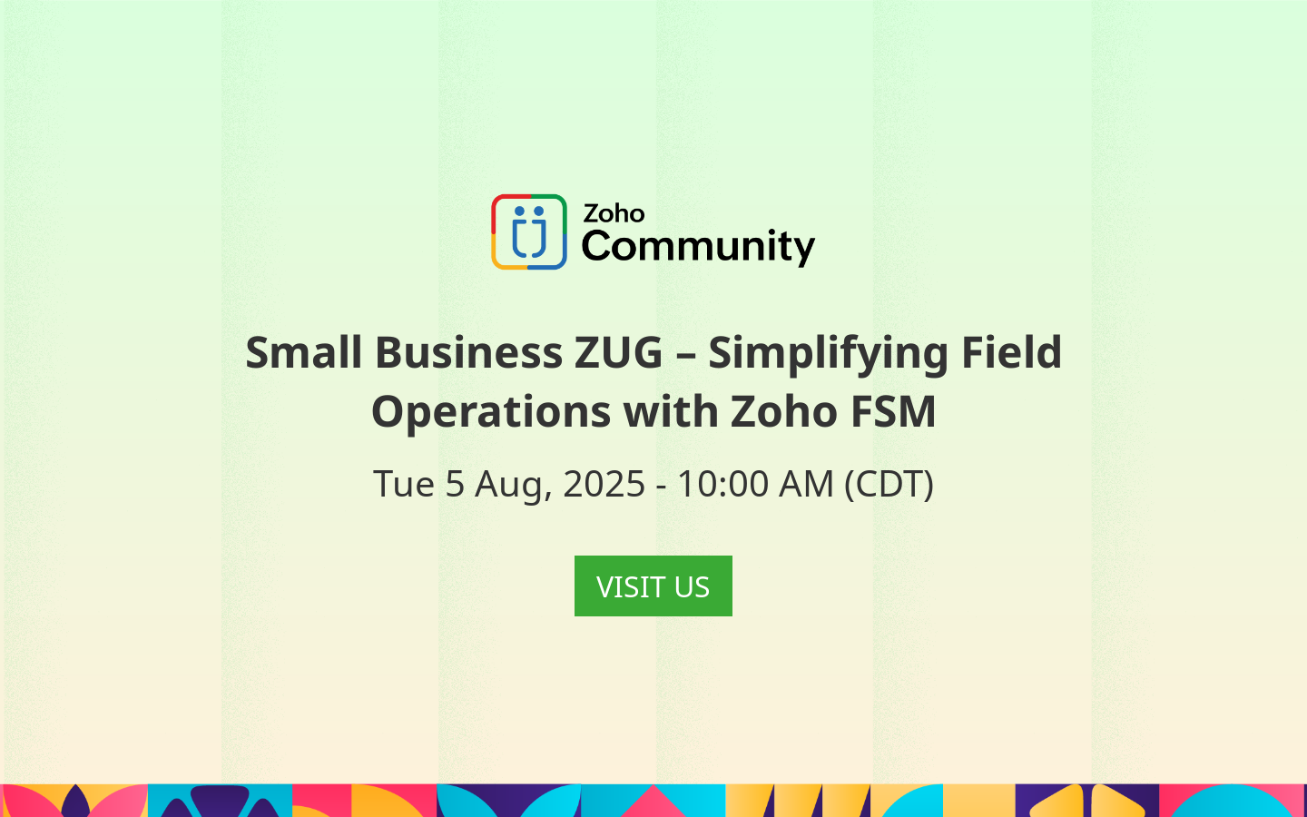 Small Business ZUG – Simplifying Field Operations with Zoho FSM